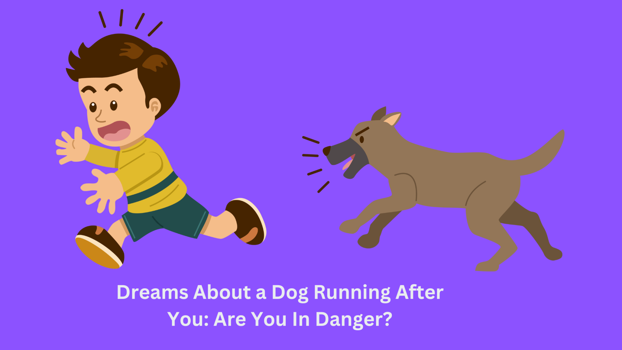 Dreams About A Dog Running After You: Are You In Danger? - Dream Archive