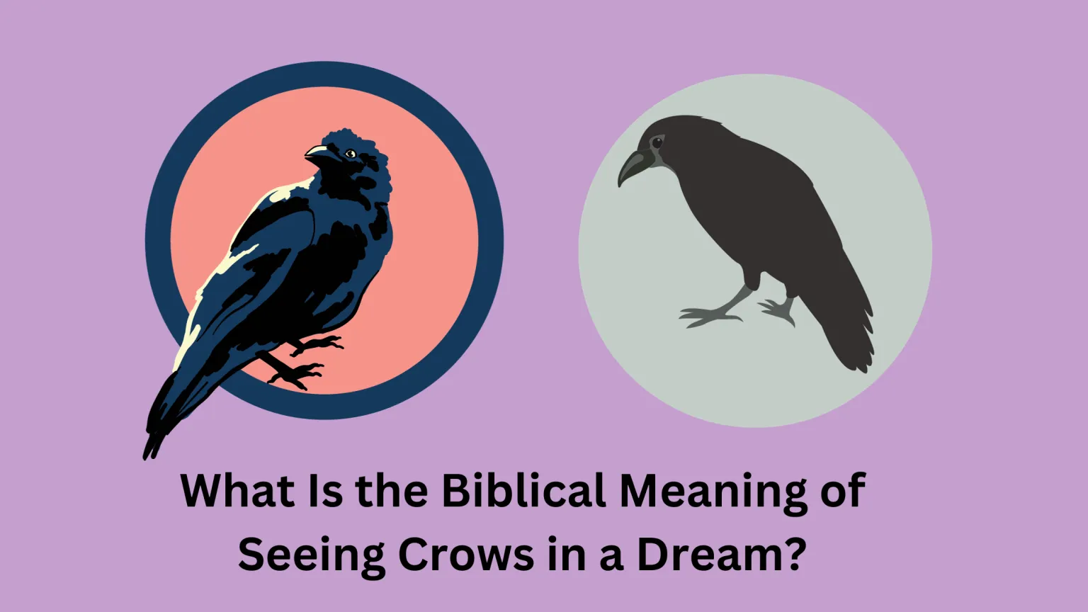 What Is The Biblical Meaning Of Seeing Crows In A Dream? - Dream Archive